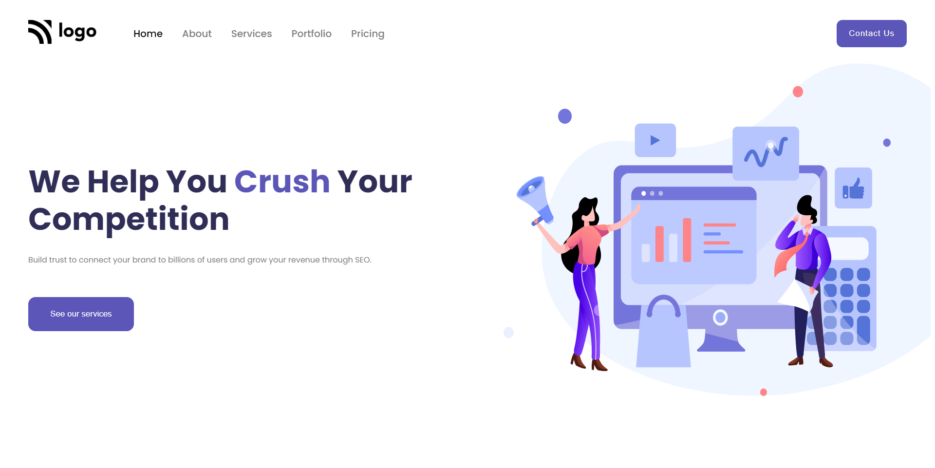 GitHub - MaulikVadodariya/Project-4-Web-Service-Landing-Page: In this project maked beautiful ...